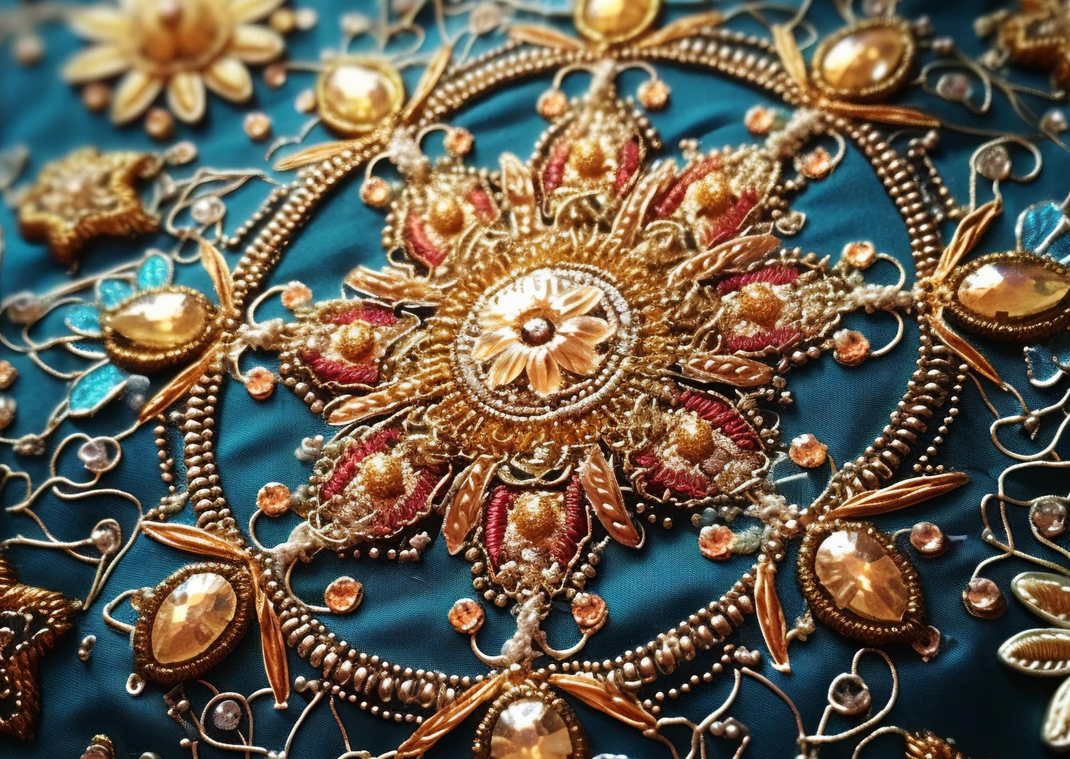 Dabka and Zardosi Handwork: A Complex Craft – Masakalee